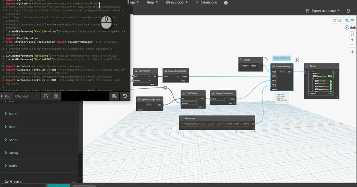 Zelf een dialoog maken in Dynamo met Python voor Revit | Cadix Zelf een dialoog maken in Dynamo met Python voor Revit | Cadix